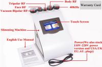 China Vacuum Fractional RF Diode Laser Lipo Cavitation Machine reduce stretch marks for sale