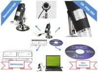 China 200X Magnification 8 function facial machine For Skin Analysis USB Port JPEG / BMP for sale