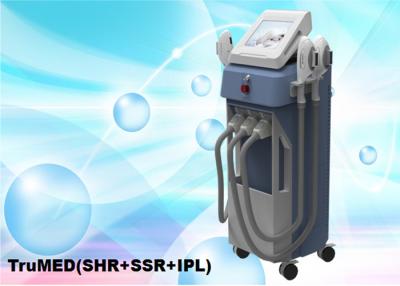 China SSR IPL 950nm SHR Hair Removal Machine 3 Handles Painless elight hair removal machine for sale