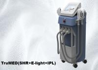 China SHR Hair Removal Machine Vertical 3Handles alexandrite hair removal machine for sale