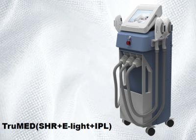 China SHR Hair Removal Machine Vertical 3Handles alexandrite hair removal machine for sale