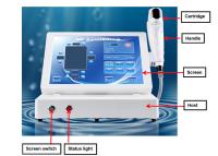 China 4MHz 11 Lines Portable Hifu Machine / 20000 Shots 2D Hifu Face lift Treatment for sale