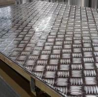 China 3003 5052 6010 Aluminum Diamond Plate Embossed Patterned Aluminum Checkered Sheet for sale