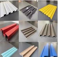 China High Standing Edge Corrugated Aluminum Panels Ventilation Waterproof Thermal Insulation for sale