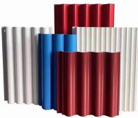 China 5-30mm Thick Corrugated Aluminum Panels PE Coating Aluminum Panel Curtain Wall for sale