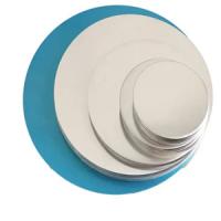 China Custom 1050 Aluminum Wafers 0.25mm-0.5mm Thin Round Aluminum Plate for sale