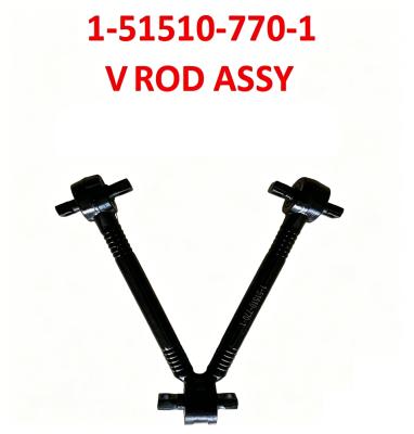 China 1-51510-770-1 Cast Iron V rod Assy Black Color For ISUZU Truck Parts for sale
