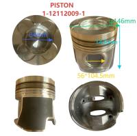 China 1-12112009-1 High Silicon Aluminum Alloy Engine Piston For Heavy Duty Truck for sale
