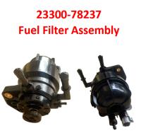 China 23300-78237 Silver Gray Heavy Duty Carbon Steel Fuel Filter Assembly Hino Truck Parts for sale