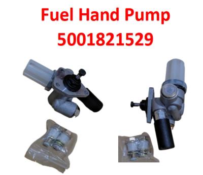 China 5001821529 Fuel Hand Primer Pump China Truck Parts One Way Flow Control Black for sale