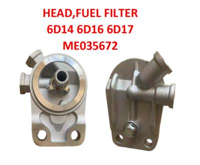 China Fuel Filter Head ME035672 For Mitsubishi Fuso 6D16 FM516 FM517 FN517 for sale