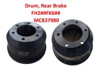 China Rear Brake Drum Auto Brake Drum Mc837980 For Mitsubish Heavy Duty Truck for sale