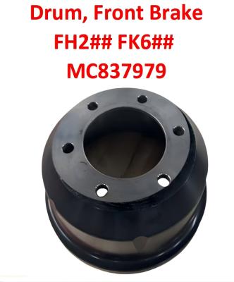 China MC837979 Park Brake Drum Emergency Brake Drum For MITSUBISHI FUSO for sale