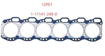 China 1-11141-249-0 Cylinder Head Gasket 12PE1 Isuzu Engine Head Gasket for sale