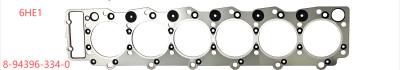 China 8-94396-334-0 Cylinder Head Gasket Isuzu 6he1 Truck Head Gasket for sale