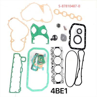 China Full Gasket Kit 5-87810487-0 Isuzu Engine Parts For 4BG1 4BE1 for sale