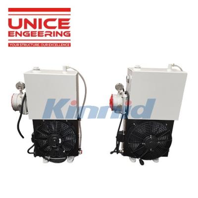 China Mixer Truck Oil Cooler 26L 32L Hydraulic Oil Coolers For Trucks for sale