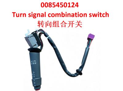 China 0085450124 - Steering column switch, control stalk by BHARATBENZ, EVOBUS, MERCEDES-BENZ for sale