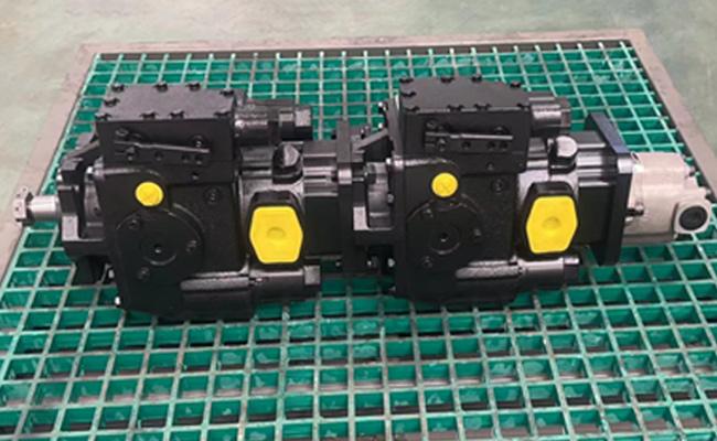 triple hydraulic pumps