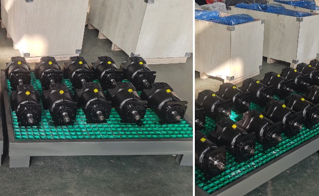 Mixer truck hydraulic motor