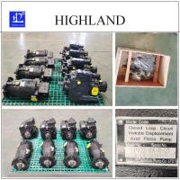 China Highland High Displacement Hydraulic Concrete Mixer Piston Pumps for sale
