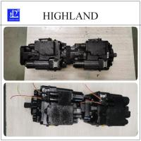 China Highland Tandem Hydraulic Pump 110+110 cc Cast Iron Axial Piston Variable Displacement 35 MPa for sale