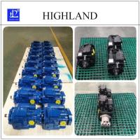 China Highland Tandem Hydraulic Pump 110+110 cc Cast Iron Axial Piston Variable Displacement 35 MPa for sale