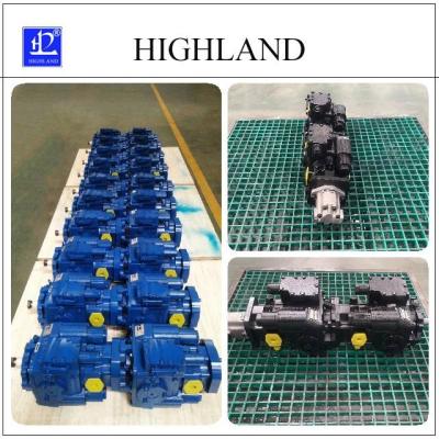 China Highland Tandem Hydraulic Pump 110cc Variable Displacement Axial Piston 35MPa for Industrial Machinery for sale