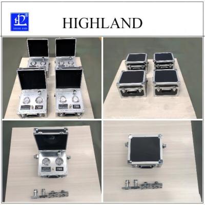 China 420bar Digital Hydraulic Flow Meter Tester For Construction Machines 500L/Min Flow for sale