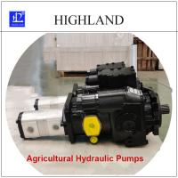 China Big Displacement Agricultural Harvester Hydraulic Tandem Pumps with Gear Pump 70cc for sale