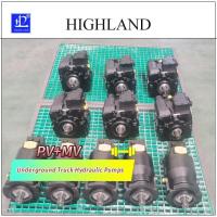 China Highland PV22 MV23 Axial Piston Hydraulic Pump 69.8cc for Underground Trucks for sale