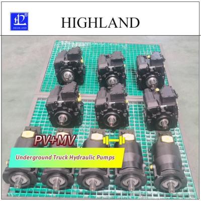 China Highland PV22 MV23 Axial Piston Hydraulic Pump 69.8cc for Underground Trucks for sale