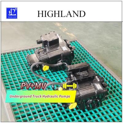 China Highland PV22 MV23 Underground Truck Hydraulic Pump 69.8 ml/r 35 Mpa for Mining for sale