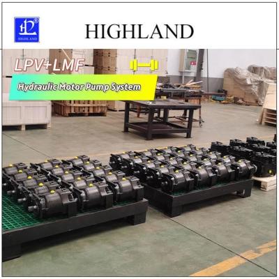 China Hydrostatic Transmission HPV70 HMF70 108kg Cast Iron Housing for Wheat Harvester Hydraulic Systems for sale