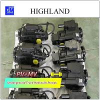 China Underground Truck Hydraulic Pumps PV22+MV23 69.8ml/r 35Mpa Axial Piston Pump System for sale