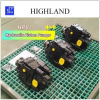 China Highland HPV90 90cc Manual Control Axial Piston Pump for Walking Machinery for sale