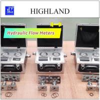 China MYHT-1-5 Portable Hydraulic Flow Meter 500 L/min 420 Bar for Pump Motor Testing for sale