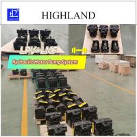 China Agricultural Machinery Manual Control Hydraulic Pump Motor System Customization for sale