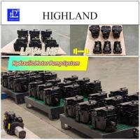 China HIGHLAND Harvester Scraper Hydraulic Pump Motor System Axial Structure for sale