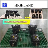 China HIGHLAND Harvester Scraper Hydraulic Pump Motor System Axial Structure for sale