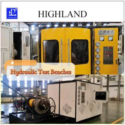 China HIGHLAND YST500 Hydraulic Test Bench 500 L/min 42 Mpa for Ship Hydraulic Pumps and Motors for sale