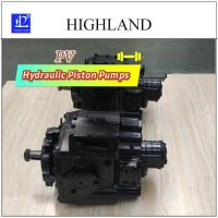 China Black High Pressure Hydraulic Piston Pumps Combine Variable Displacement Pumps for sale