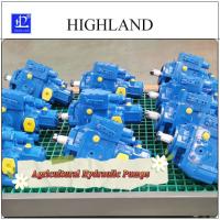 China HIGHLAND HPV90 Agricultural Hydraulic Piston Pump 42MPa Cast Iron for Wheat Harvester for sale