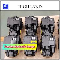 China HPV90 Harvester Tandem Hydraulic Pumps High Efficiency for sale