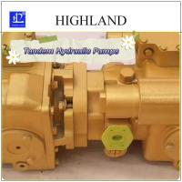 China Cast Iron Harvester Tandem Hydraulic Pumps Durable Performance for sale