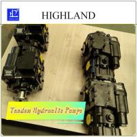 China Cast Iron Harvester Tandem Hydraulic Pumps Durable Performance for sale