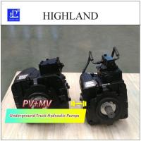 China Highland PV22 MV23 Underground Truck Hydraulic Pumps Cast Iron Housing 69.8 ml/r Displacement 35 Mpa for sale