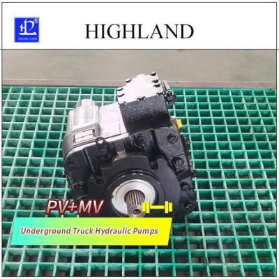 China Highland PV22 MV23 Underground Truck Hydraulic Pumps Cast Iron Housing 69.8 ml/r 1 Year Warranty for sale