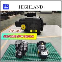 China Combine Harvester PV20 MF21 Hydraulic Drive System Tested Fully Customized Components for sale