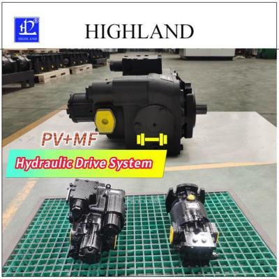 China Combine Harvester PV20 MF21 Hydraulic Drive System Tested Fully Customized Components for sale